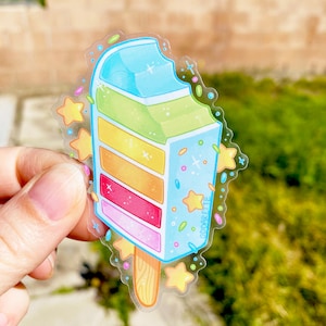 Popsicle Stickers - Transparent Stickers - Popstickles - Butter ...