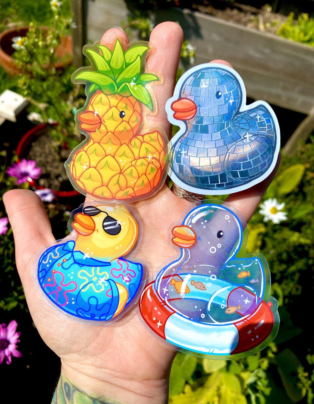 Vacation Rubber Duck Stickers – Waterproof Die Cut - Etsy