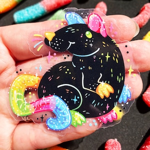 Candy Rats Vinyl Stickers Part 1: Jawbreaker, Gummy Worm, Cotton Candy ...