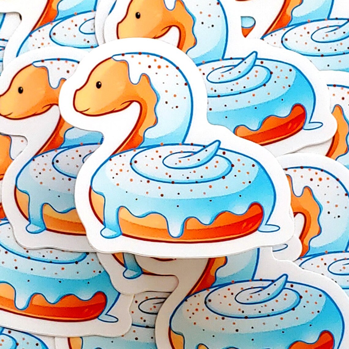 Food Snakes Stickers Matte Stickers Cute Snakes Snake - Etsy