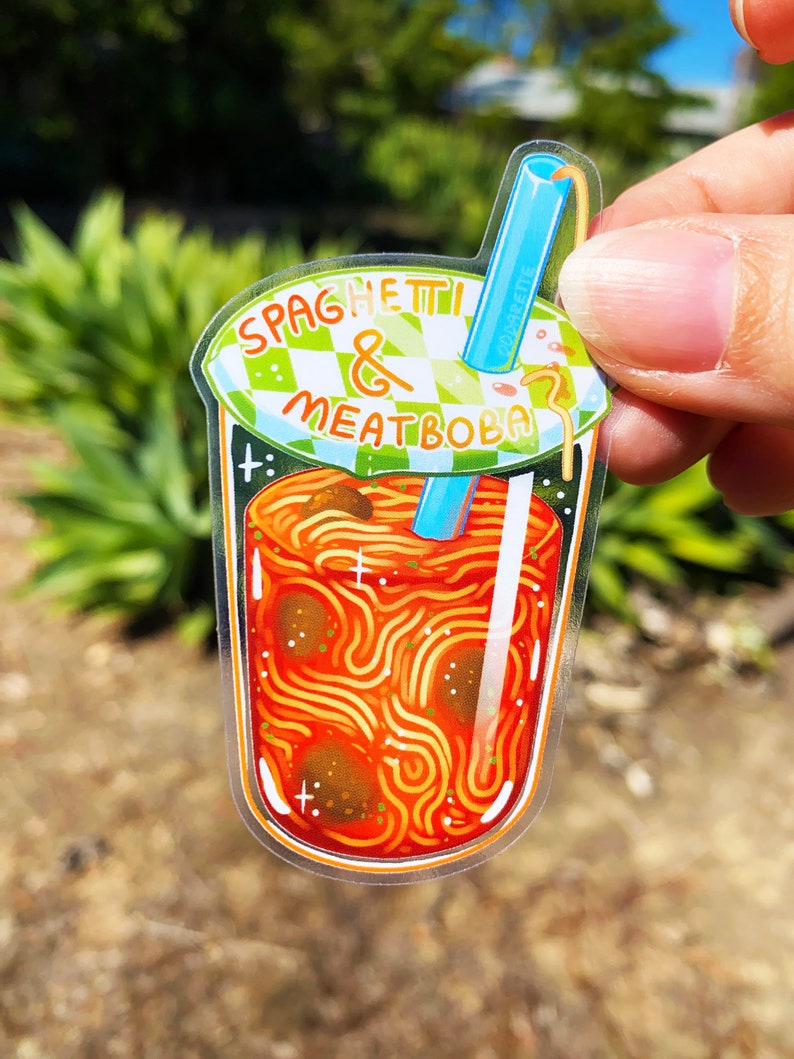 Cursed Boba Stickers Series 1 - Cheese Balls - Mozzarella Pearls ...