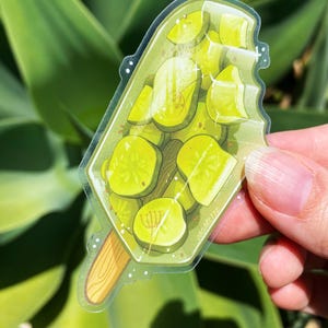 Popsicle Stickers - Transparent Stickers - Popstickles - Butter ...