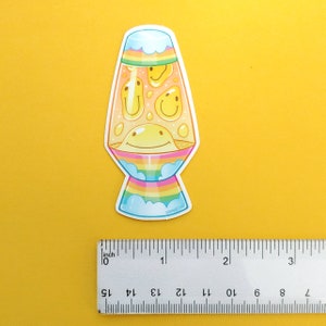 Alien Lava Lamp Stickers: Series 1 Transparent Waterproof Art - Etsy