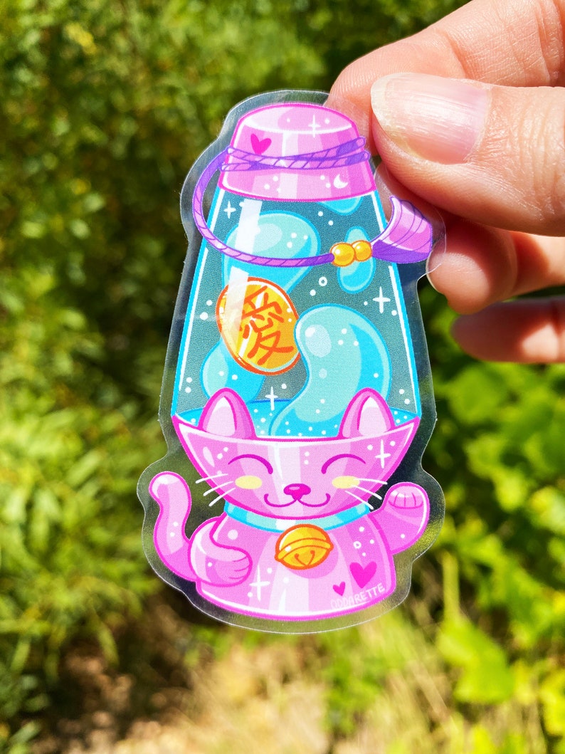 Lava Lamp Series 4 Stickers - Transparent Stickers - Golden Dragon ...