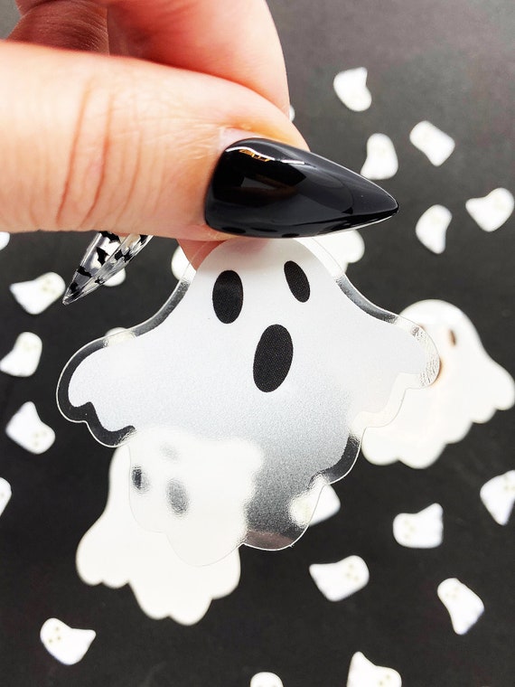 Ghost Sticker Transparent Sticker Vinyl Sticker Die Cut - Etsy