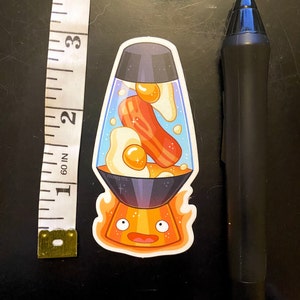 Japanese Fantasy Lava Lamp Stickers: Fire Demon, Candy Sprites ...
