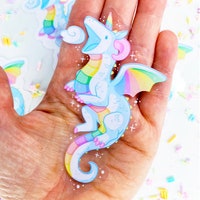 Water Dragon Sticker - Etsy