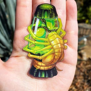 Alien Lava Lamp Sticker - Horror Aesthetic - Xenomorph - Creature ...