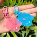 Pink Blob Charm - Acrylic Keychain - Waterproof - Blue Blob - Happy ...