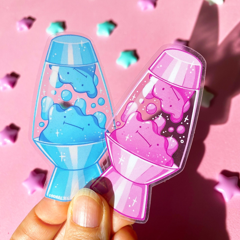 Cool Pink Table Lamp - Etsy