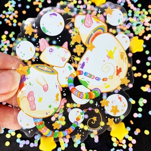 Jawbreaker Rats Sticker Transparent Sticker Vinyl Sticker Waterproof ...