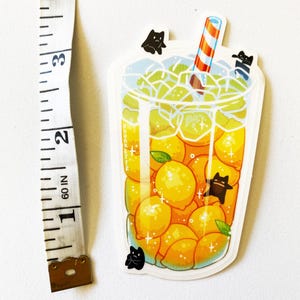 Lemonade Sticker - Transparent Sticker - Vinyl - Die Cut - Waterproof ...