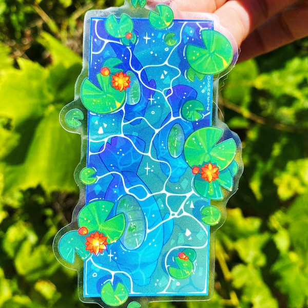 Lily Pad Sticker - Etsy
