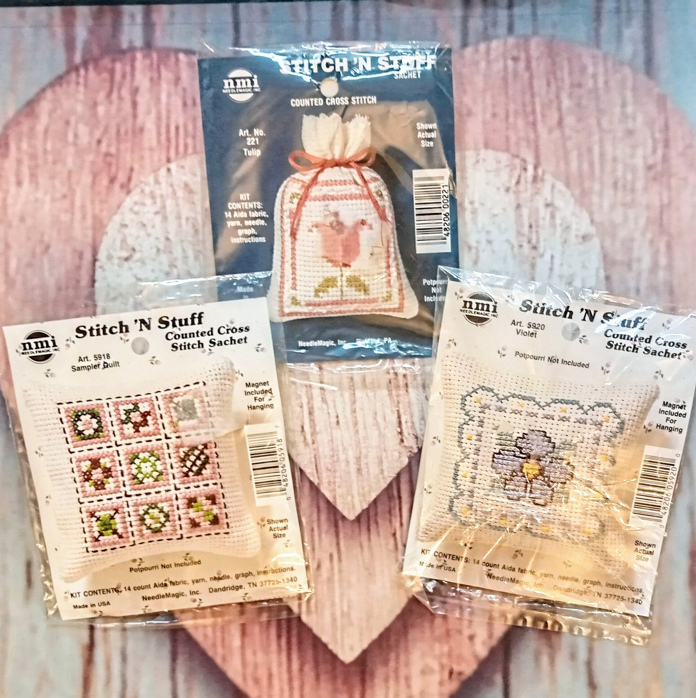 Vintage Stitch'n Stuff Cross Stitch Kit Lot Cross Stitch - Etsy