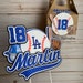 3D LA Dodgers Cake Topper - Personalized/custom Party Decor- Birthday ...