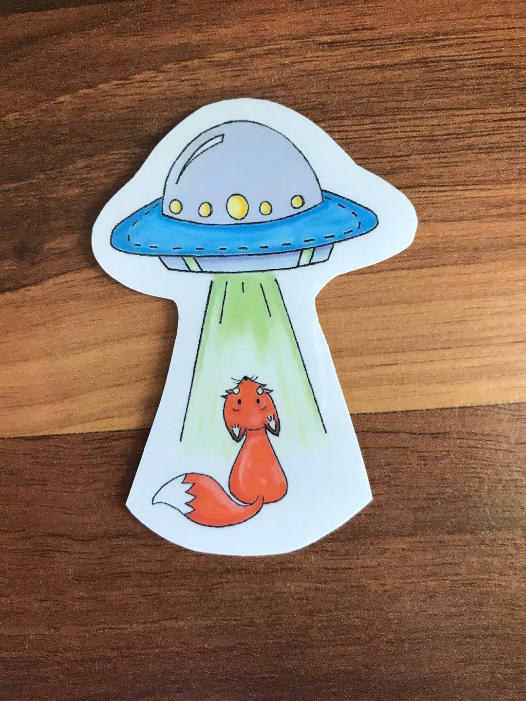 Fox Vinyl Sticker, Fox Sticker, Laptop Sticker, Binder Sticker, Cute ...