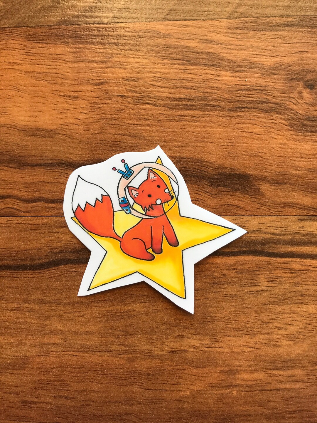 Astronaut Sticker Space Animal Decal Outer Space Sticker - Etsy