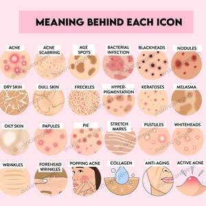 24 SKIN ICONS (instant Download) - Etsy