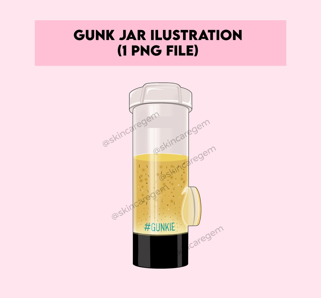 GUNK JAR Illustration (instant Download) - Etsy