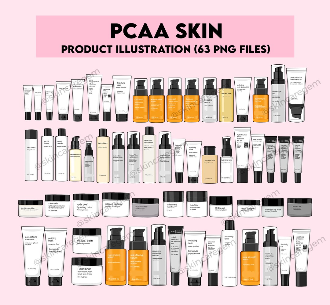 63 PCAA SKIN Illustration (instant Download) - Etsy