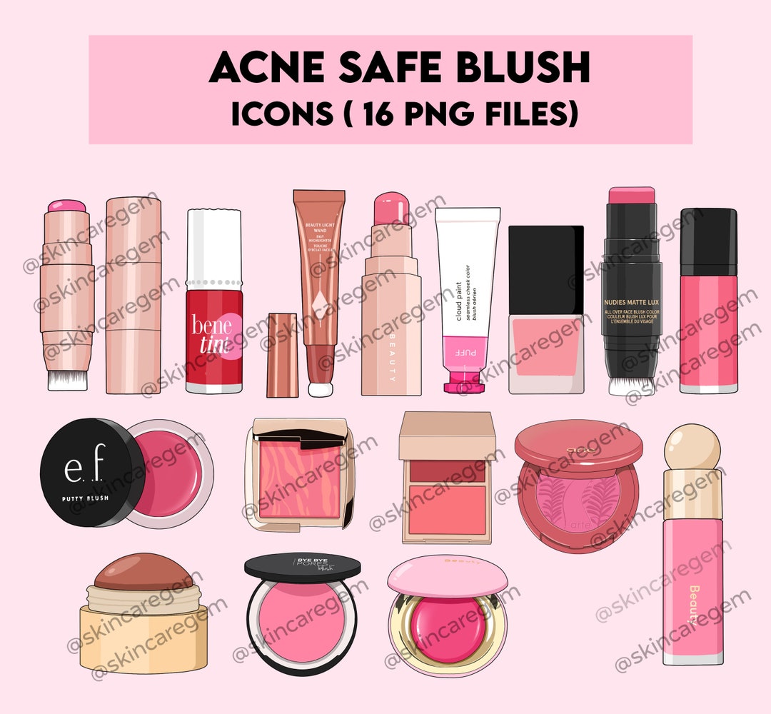 16 BLUSH ICONS (instant Download) - Etsy