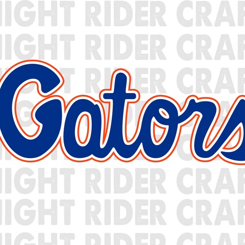 Gators Logo SVG PNG Vinyl Cut File Cricut Silhouette File - Etsy