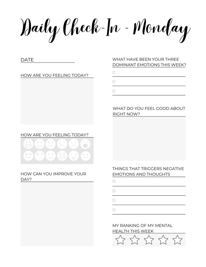 Welcome to the Jungle-themed Daily/weekly Habit Tracker & Planner - Etsy