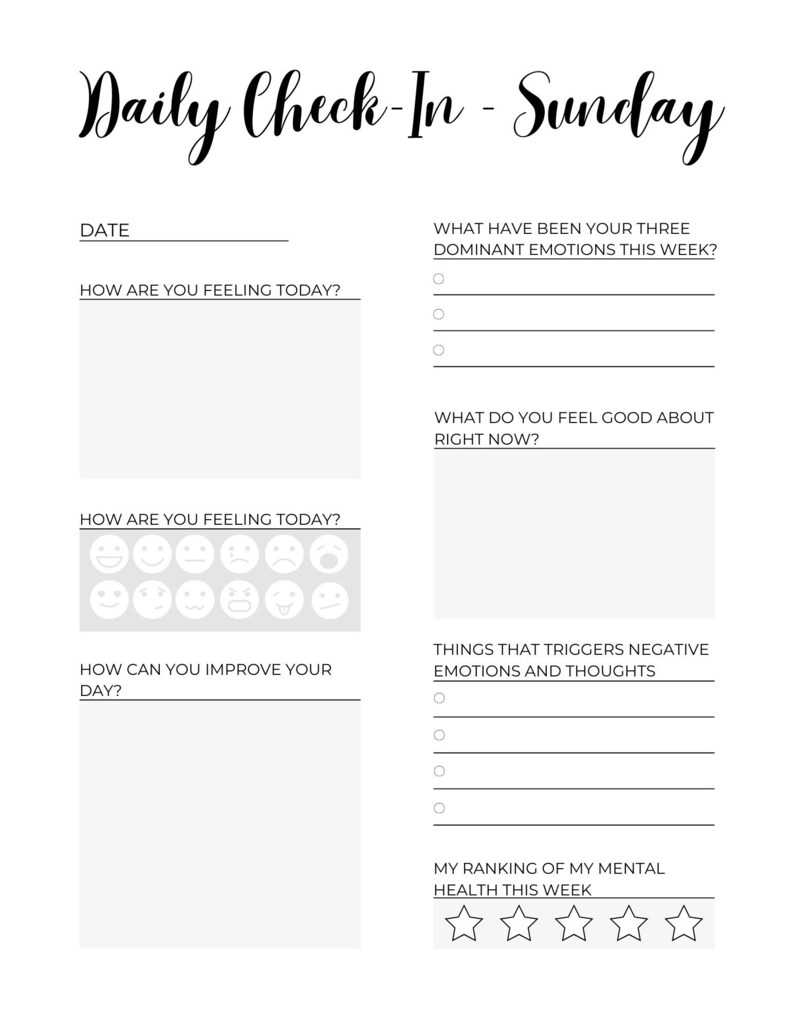 Welcome to the Jungle-themed Daily/weekly Habit Tracker & Planner - Etsy