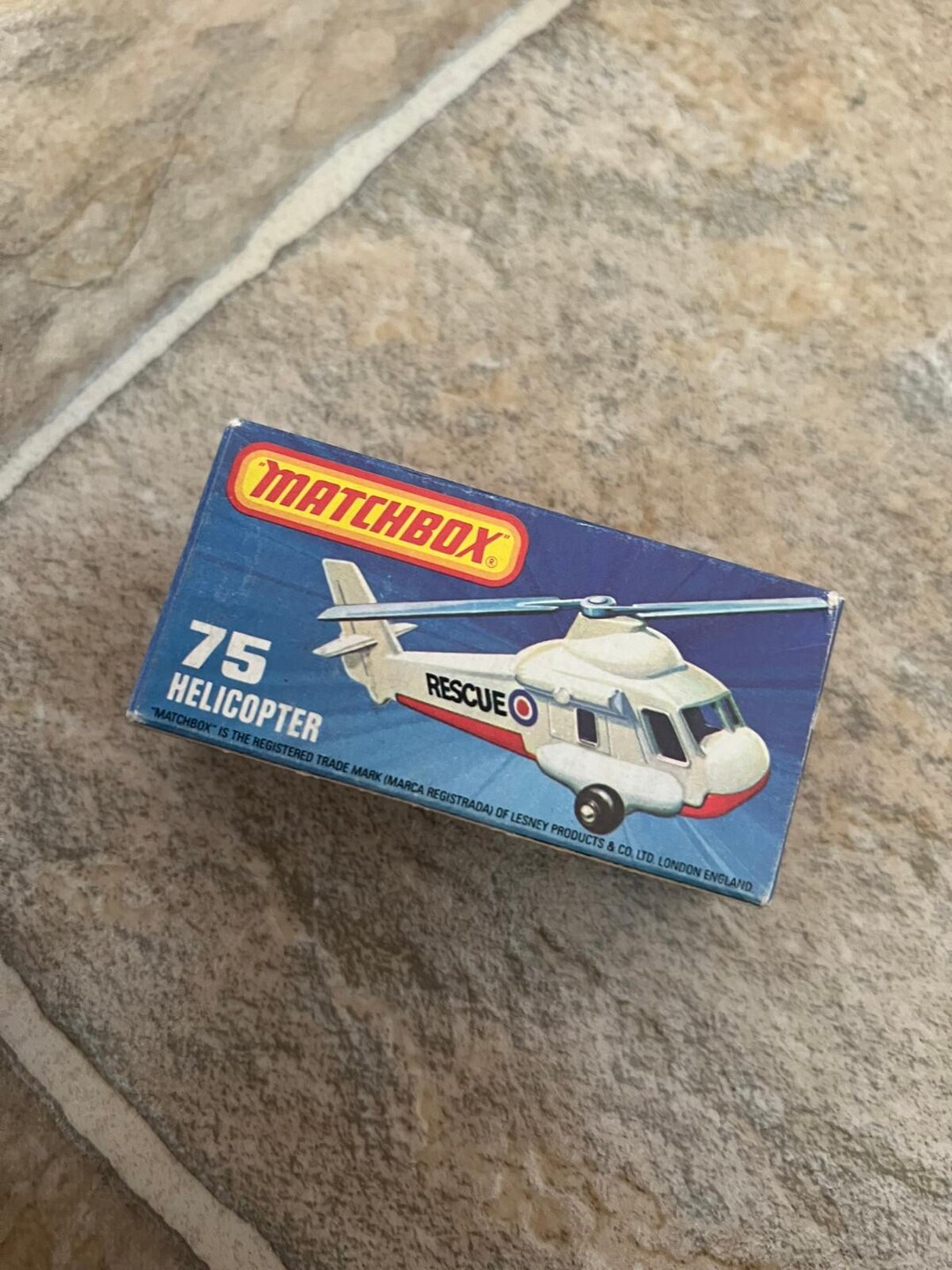 1982 Matchbox Superfast #75 Rescue Helicopter - Etsy