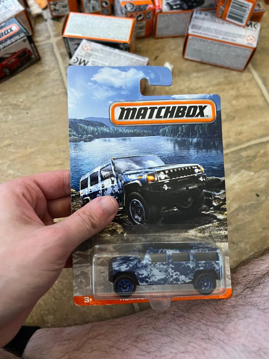 2017 Matchbox Camo Series Hummer H2 Concept BLUE CAMO | FSC - Etsy