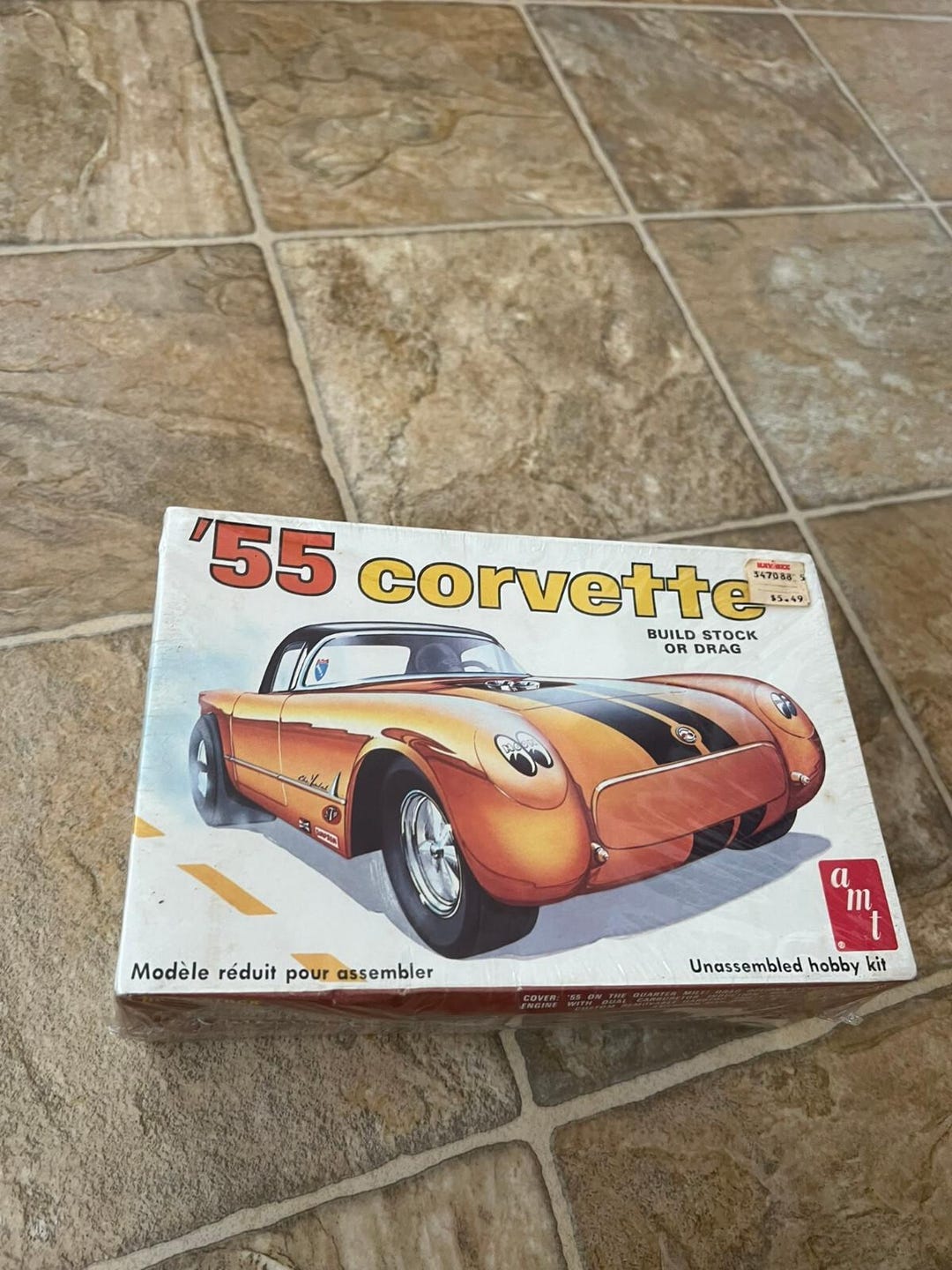 1955 Corvette Model Kit, by AMT - Etsy