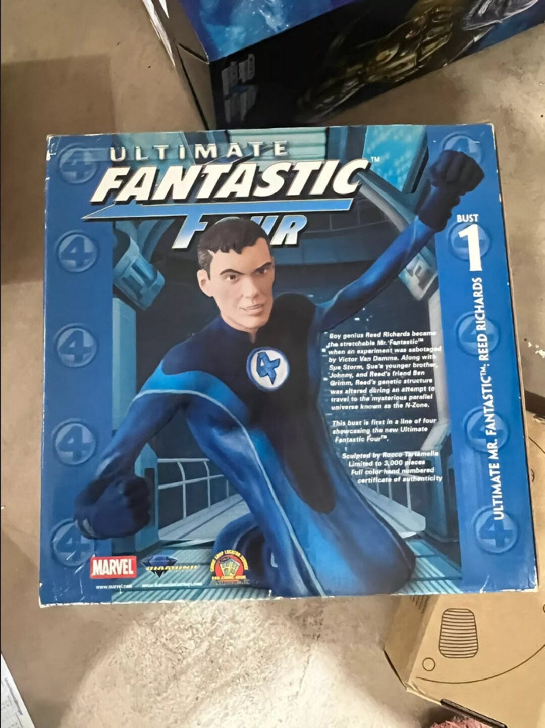 Marvel Ultimate Fantastic Four Diamond Select Bust - Etsy