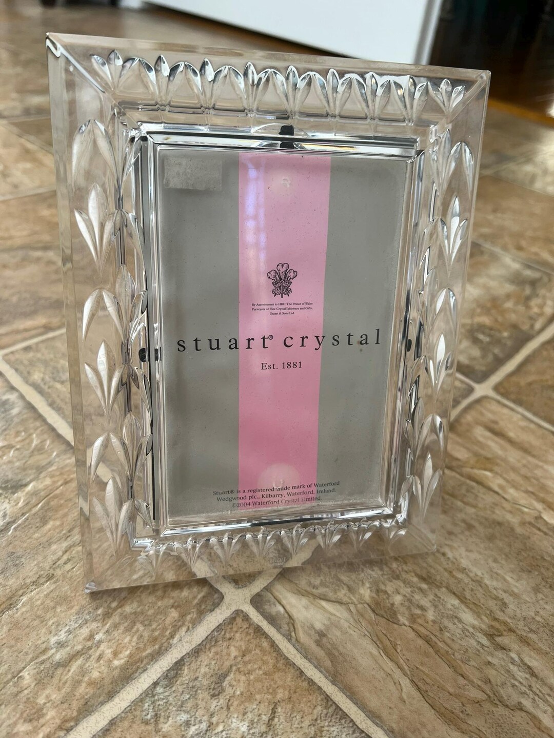 Shaftesbury Stuart Crystal Picture Frame 4x6 - Etsy