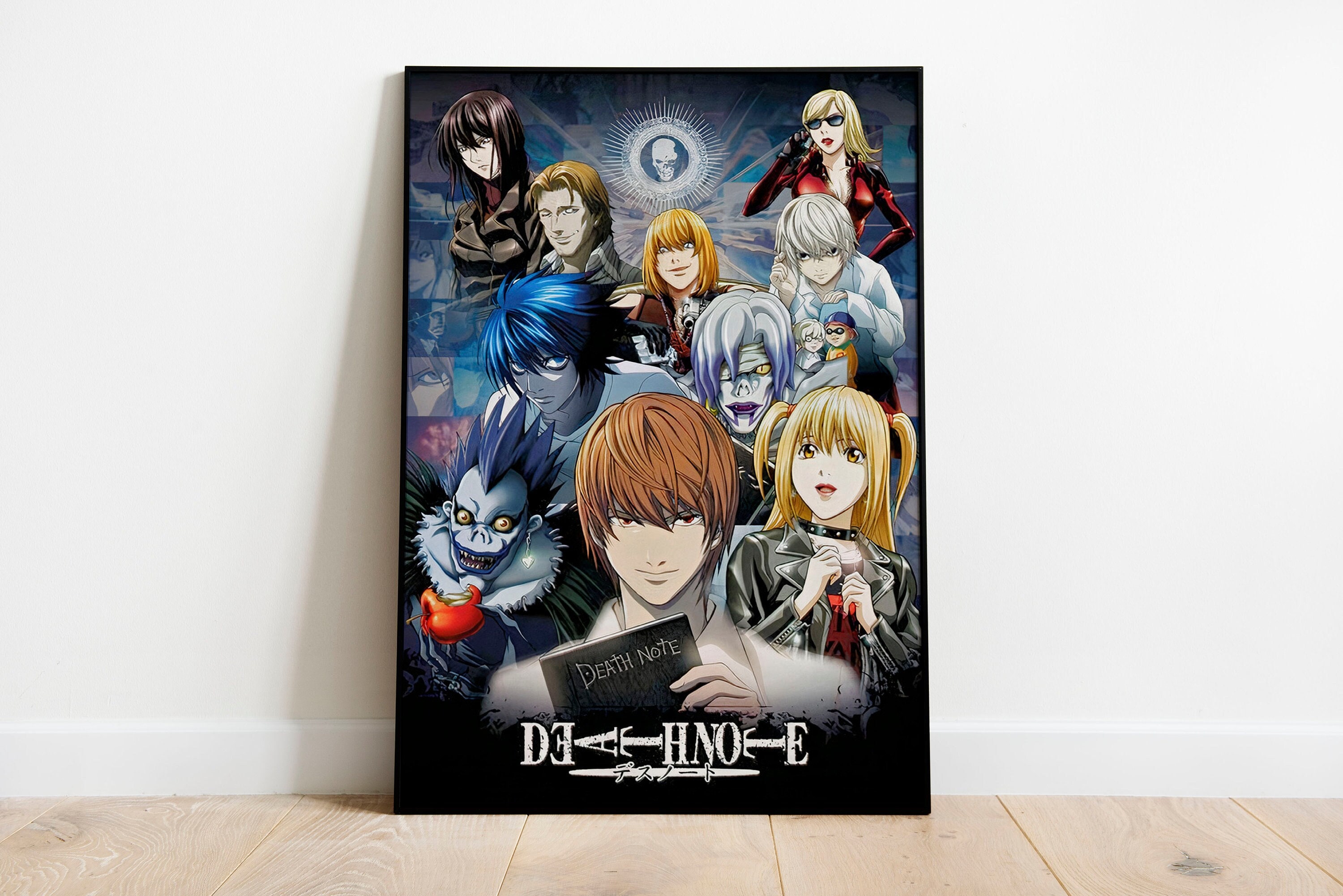 Death Note Anime Poster Digital Print | Etsy