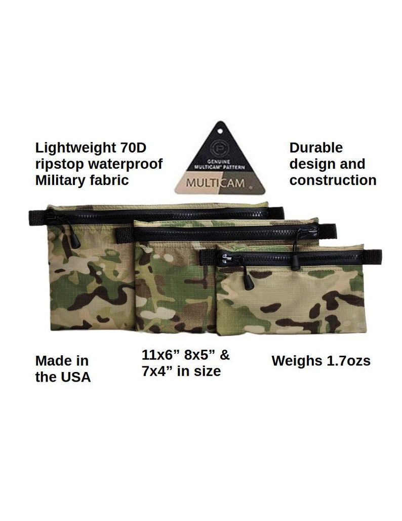 3-PK Heavy Duty Military Tactical Waterproof Army Camping Hiking ...