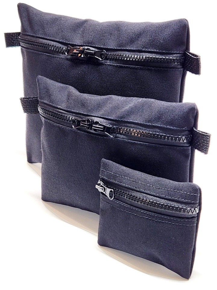 3-pk 1000D Cordura Black Storage Bags Camping Hiking Tactical Hunting ...