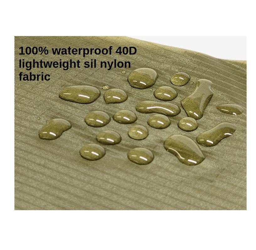 9x5 Lightweight 40D OD Green Military Ripstop Waterproof Nylon Camping ...