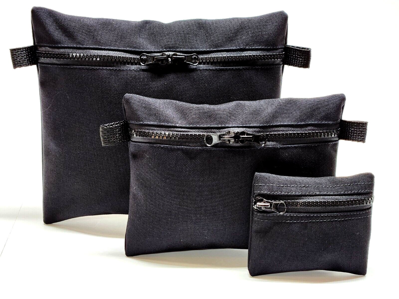 3-pk 1000D Cordura Black Storage Bags Camping Hiking Tactical Hunting ...