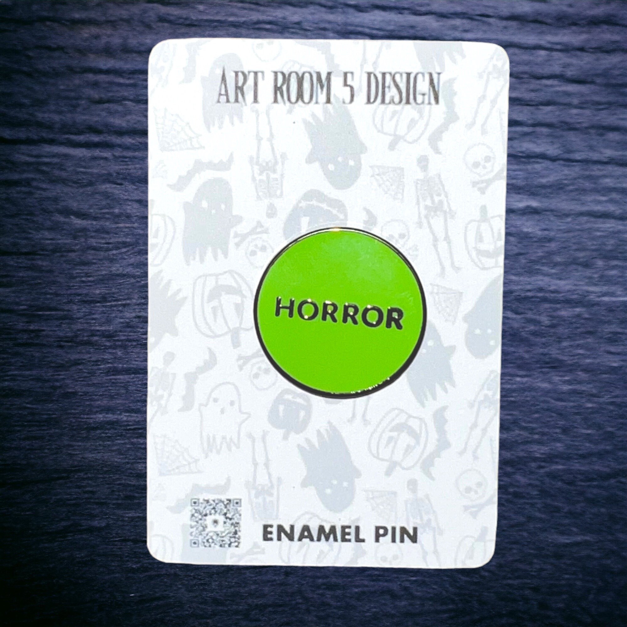 Retro VHS Horror Label Enamel Pin Horror Enamel Pins Lapel - Etsy