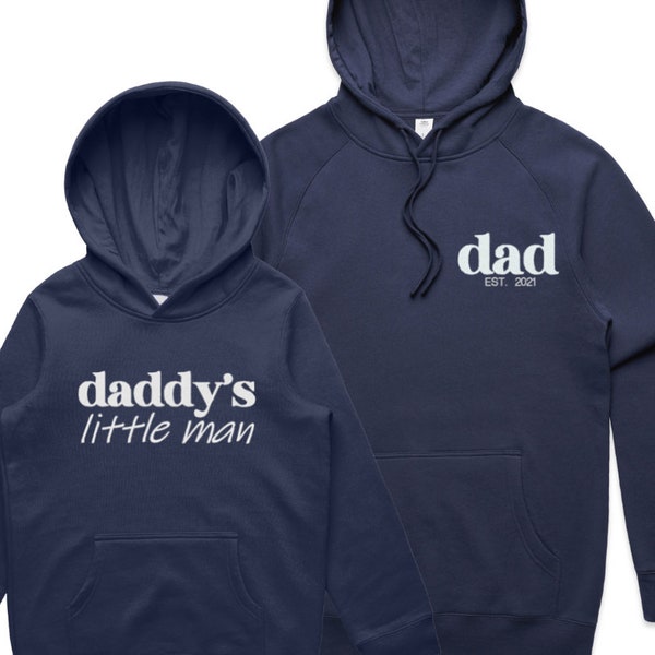 Dad Established Hoodie - Etsy