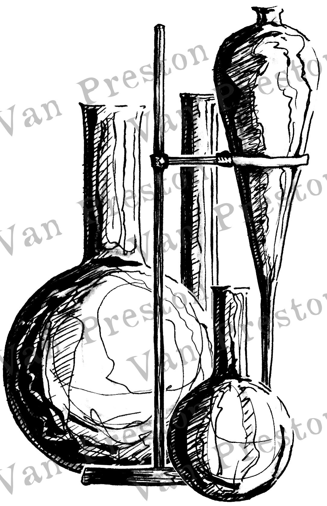12 Apothecary Illustrations Black & White Printable Digital - Etsy