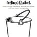 Feelings Bucket Worksheet 100% Customizable Canva Template social ...