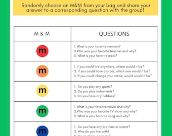 Dice Icebreaker Activity Canva 100% Customizable Template for Classroom ...