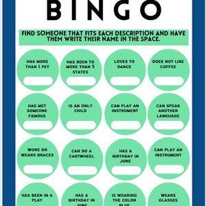 Icebreaker Bingo 100% Customizable Canva Template (3 Cards) for ...