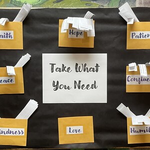 Take What You Need Bulletin Board Elements (includes Customizable ...