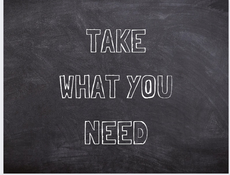 Take What You Need Bulletin Board Elements (includes Customizable ...