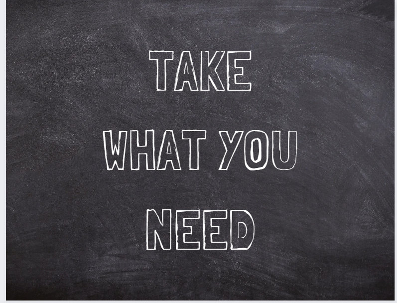 Take What You Need Bulletin Board Elements (includes Customizable ...