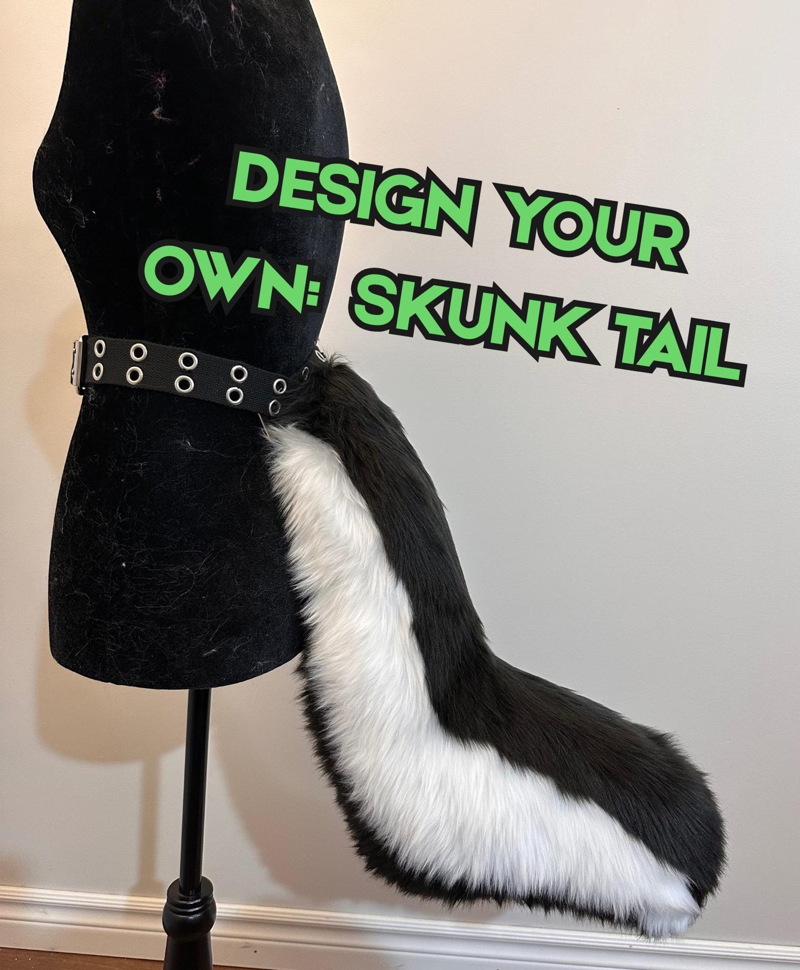 Design Your Own Skunk Tail - Furry Fursuit Therian Kemonomimi ...