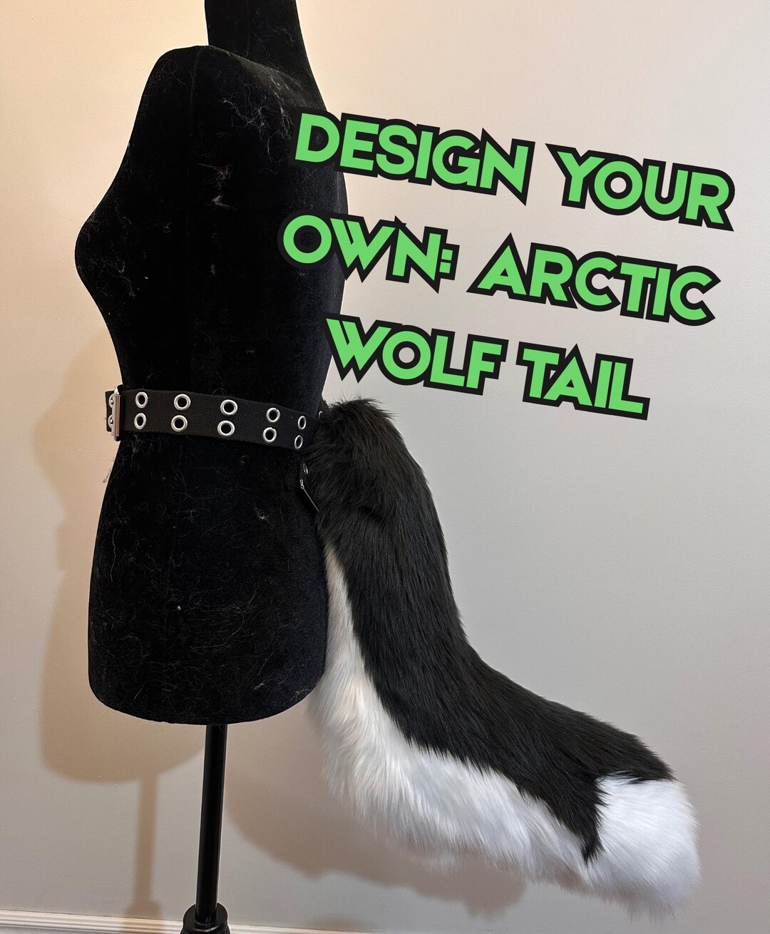 Design Your Own Arctic Wolf Tail - Furry Fursuit Therian Kemonomimi ...
