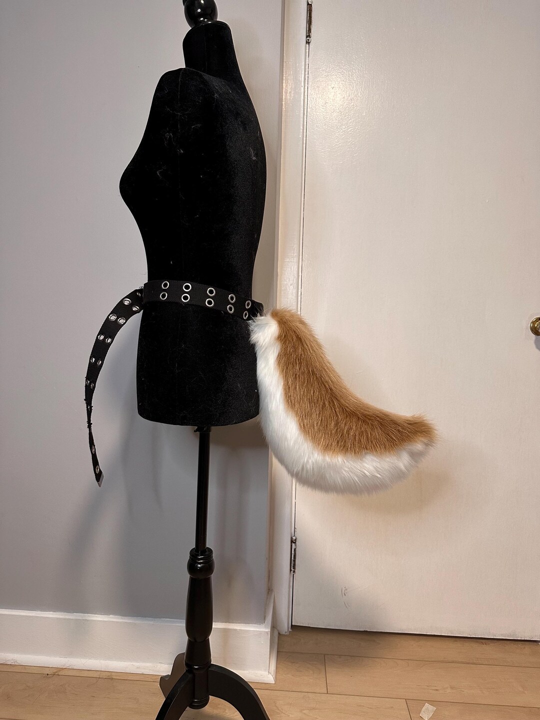 Brown and Ivory Deer Fursuit Tail - Etsy
